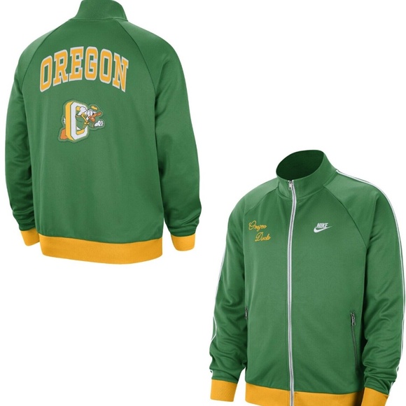 Nike | Jackets & Coats | Nwt Mens Small Nike Oregon Ducks Puddles Logo ...
